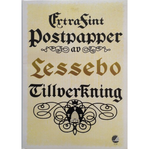 Lessebo Brevblock A4 linjerat 50 blad